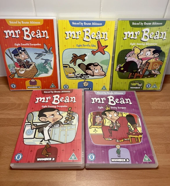 MR BEAN CARTOON collection, 5 dvds £22.00 - PicClick UK