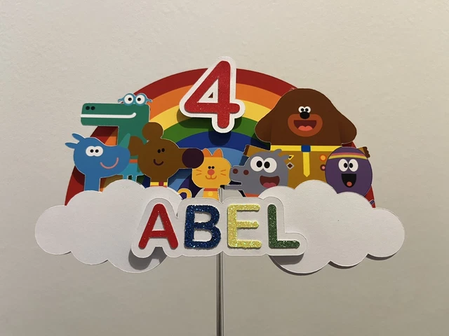 HEY DUGGEE CBEEBIES Inspired Cake Topper Birthday Party Decoration £10. ...