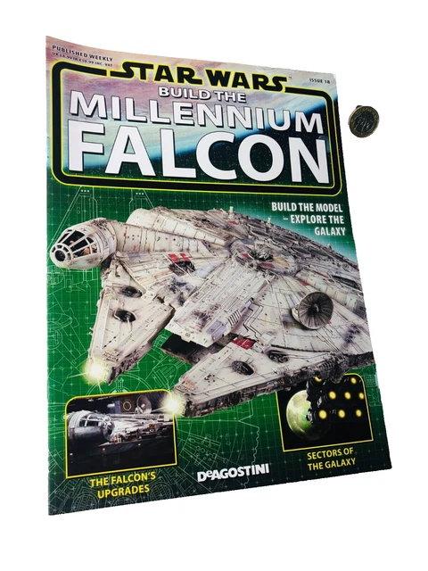 MAGAZINE STAR WARS Build the Millennium Falcon Mag Only No Parts Issue ...