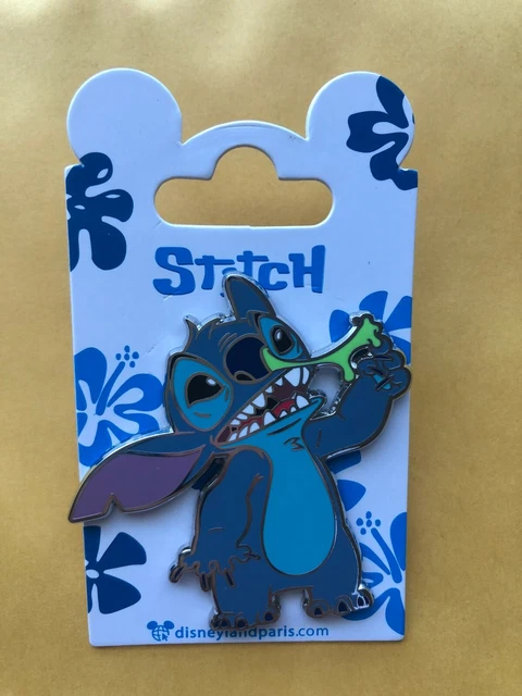 DISNEY STITCH PICKING Nose Pin Disneyland Lilo & Stitch Booger Pin 2022 ...