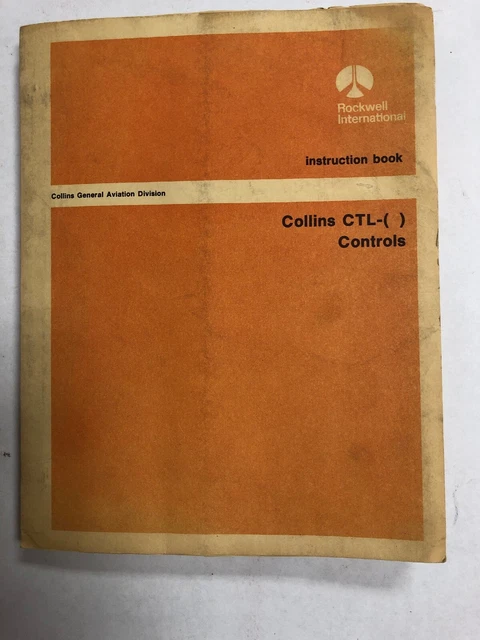 COLLINS CTL-XO Instruction Book 1981 Original £21.57 - PicClick UK