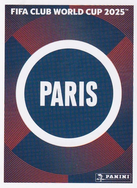 PANINI 2025 FIFA Club World Cup 25 Sticker Numéro 62 Paris Saint ...