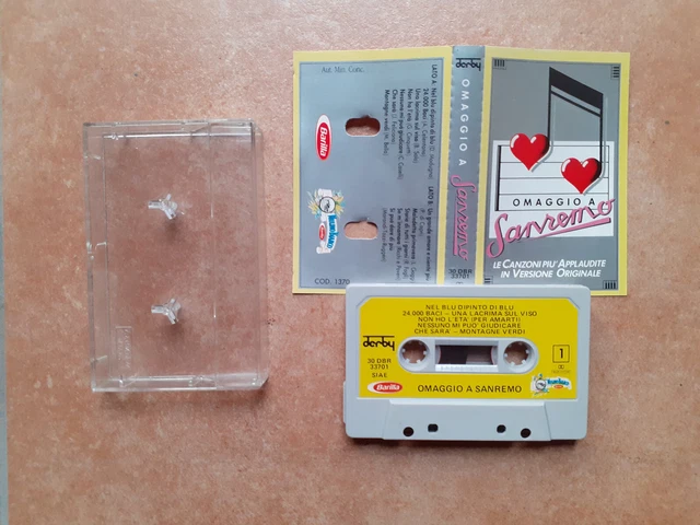 OMAGGIO A SANREMO (Mulino Bianco) - musicassetta audiocassetta MC EUR ...