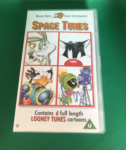 VHS TAPE SPACE Tunes 6 Looney Tune Cartoons U See Photos £8.50 ...