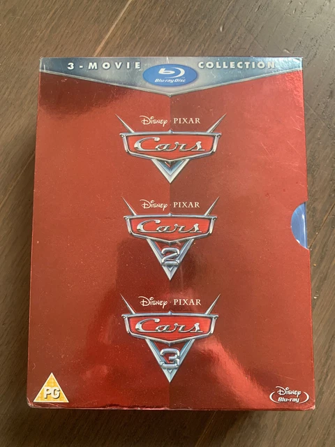 CARS: 3-MOVIE COLLECTION [PG] Blu-ray Box Set BRAND NEW AND SEALED £17. ...