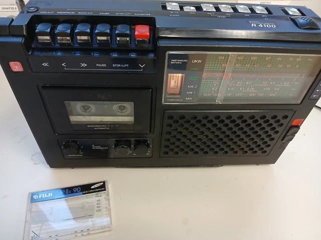 DDR RFT STERN R4100 Radio Kassettenrecorder Rar Instandgesetzt mit ...