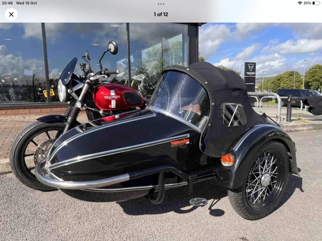 TRIUMPH STREET TWIN with Watsonian GP Sidecar *Deposit Taken £7,995.00 ...