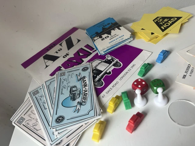 VINTAGE TAXI BOARD Game SPARES Family Black Cab Driving Strategy 1979 Philmar £5.45 - PicClick UK