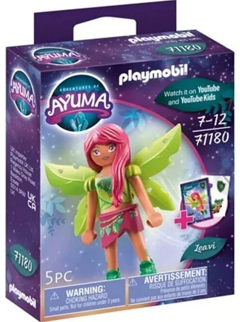 PLAYMOBIL 71180 AVENTURES de Ayuma Fée de la forêt Leavi 9x13cm EUR 3 ...