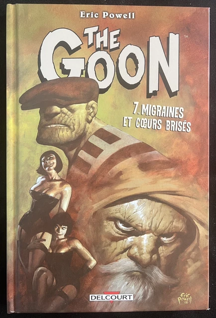 ALBUM COMICS &THE Goon" 7 avec dédicace non nominative de Eric POWEL ...
