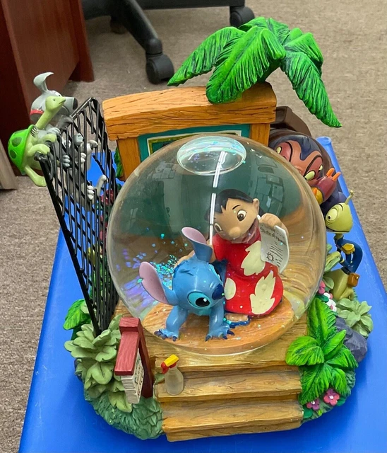 LILO AND STITCH Disney Snow Globe ADOPTION DAY £207.88 - PicClick UK