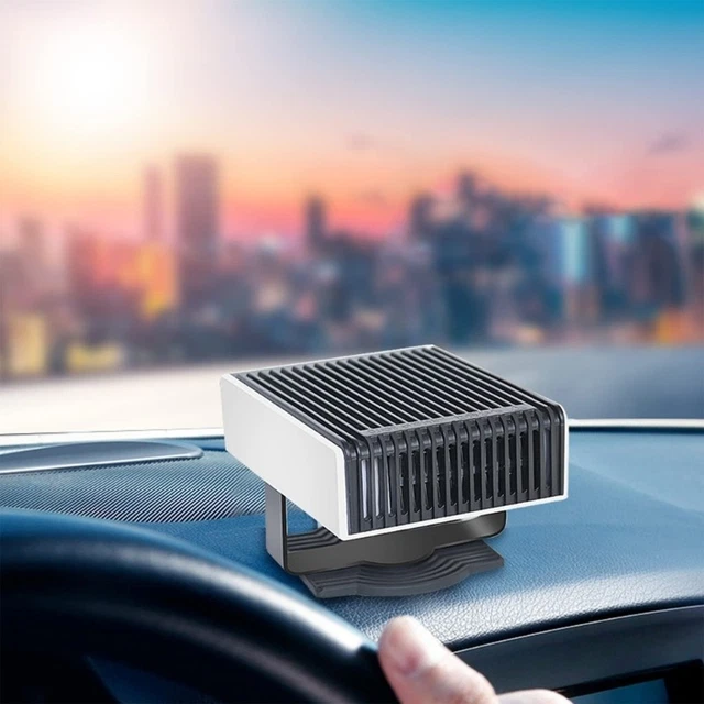 EFFICIENT 12V CAR Heater Defroster 180° Rotation Base Quick Clearance ...