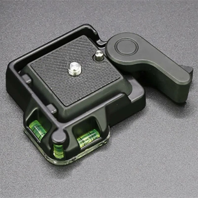QUICK RELEASE QR Clamp Plate Ballhead Adapter Mount For Camera Tripod ...