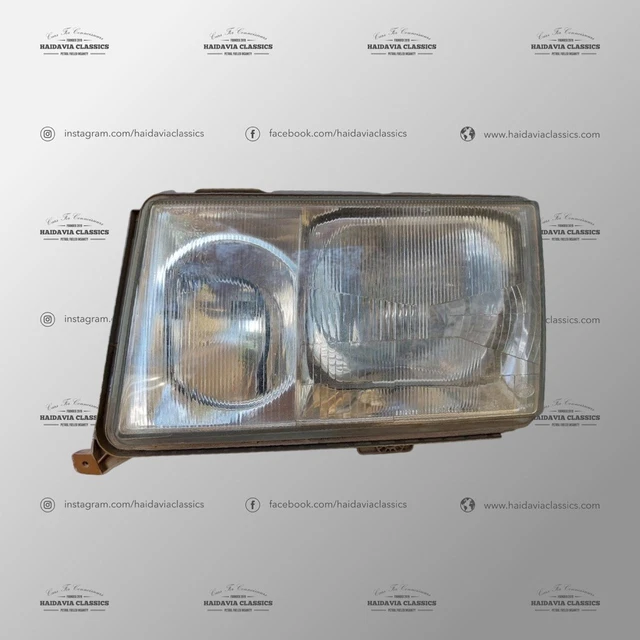 FARO ORIGINALE MERCEDES Benz W124 HELLA Pre-Facelift E500 lato sinistro ...