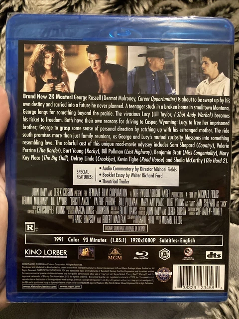 BRIGHT ANGEL (KINO Lorber Blu-ray, 1991) Lili Taylor Sam Shepard REGION A OOP $30.00 - PicClick AU