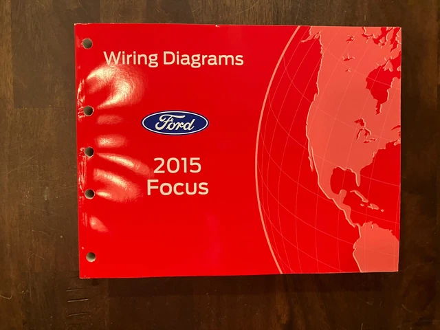 2015 FORD FOCUS Electric Wiring Diagrams Service Manual Shop Repair ...