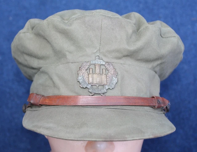BRITISH ARMY OFFICERS WW1 Floppy Pattern Service Dress Cap. Essex ...