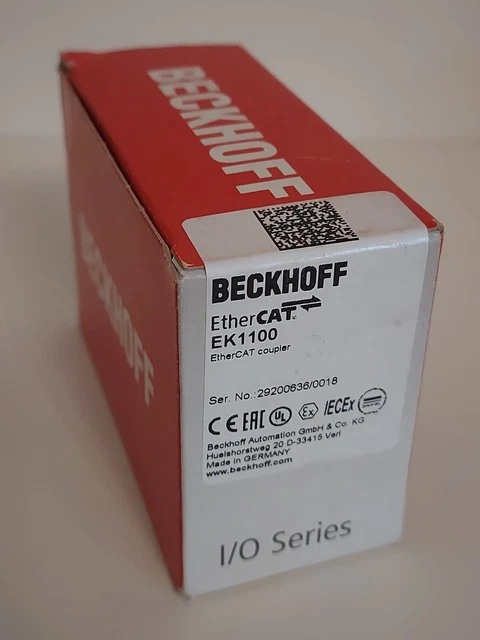 NEW BECKHOFF EK1100 Coupler EK1100 EtherCAT NEU EUR 77,00 - PicClick DE
