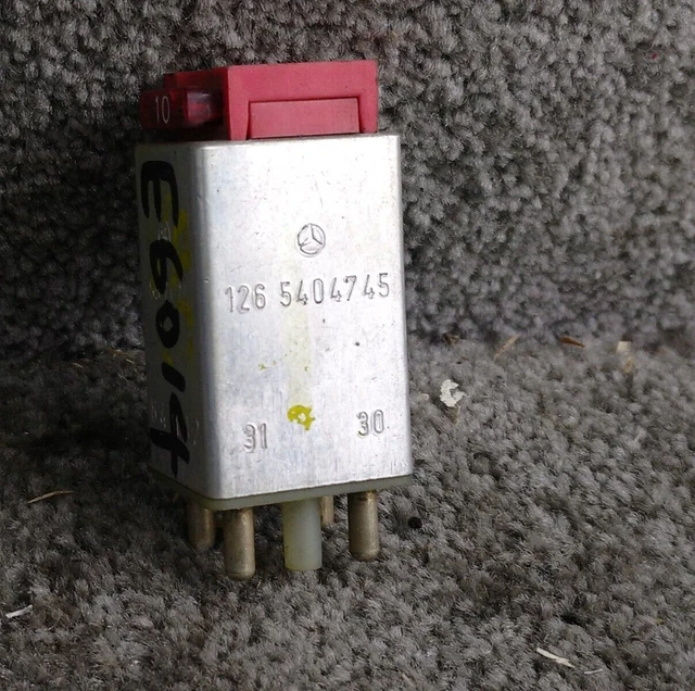 GENUINE MERCEDES W126 R107 W123 OVP Over Voltage Protection Relay ...