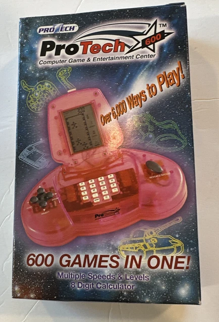 NEW - PRO Tech Pro Color 600 Electronic Handheld Game, w/ Box ...