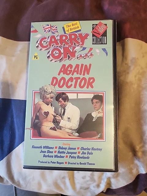 CARRY ON AGAIN Doctor, VHS Video Tape, Comedy Classic £3.00 - PicClick UK