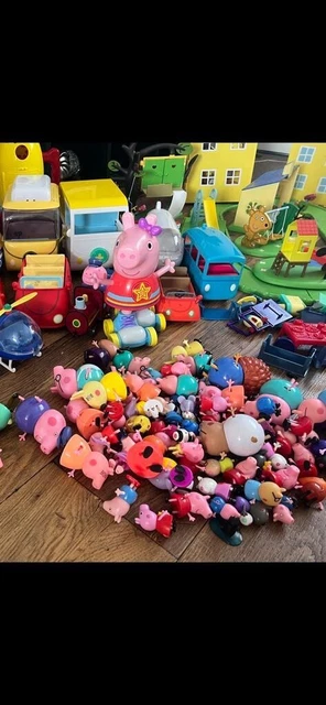 PEPPA PIG TOY Huge Bundle Over 40 Pieces £36.00 - PicClick UK