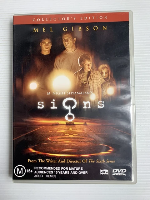 SIGNS MEL GIBSON Joaquin Phoenix M. Night Shyamalan DVD R4 $8.97 ...