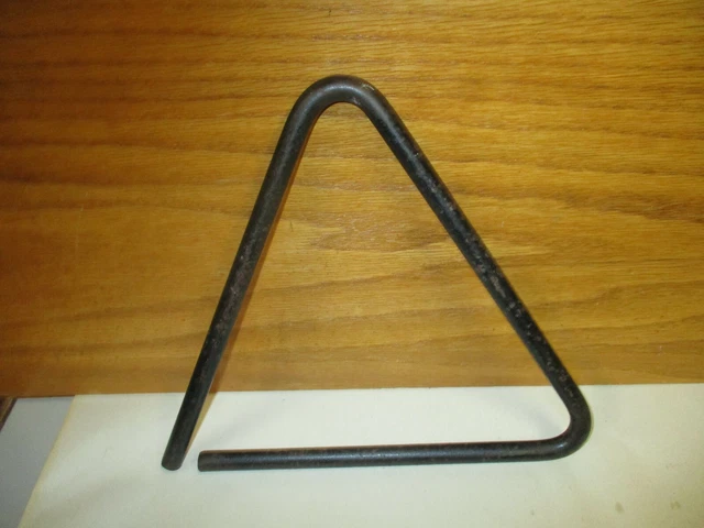 VINTAGE FARM DINNER Bell Iron Triangle Chuckwagon Barn Dinger ...