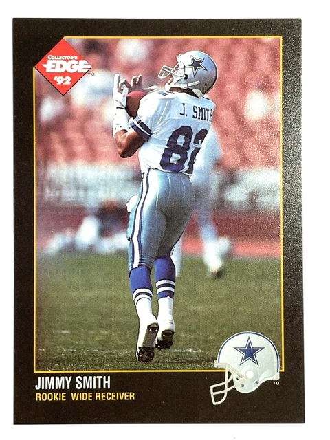 CARTE RECRUE JIMMY SMITH Dallas Cowboys 1992 carte de football ...