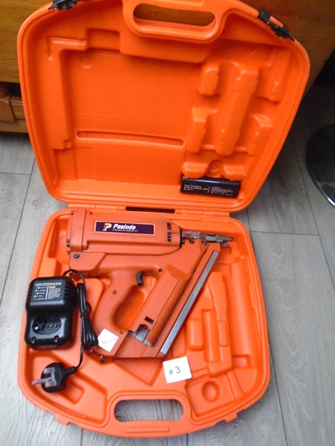 PASLODE 1ST FIX NAILGUN IM350/90CT 50-90mm New Case/ Charger& Battery ...