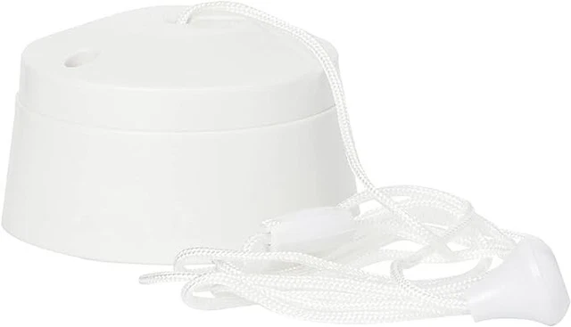 Light Fittings Ceilings Bathroom Pull Cord Ceiling Switch 6 Amp White ...