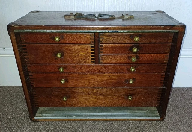 NESLEIN ENGINEER'S TOOL Box chest For Restoration £170.00 - PicClick UK