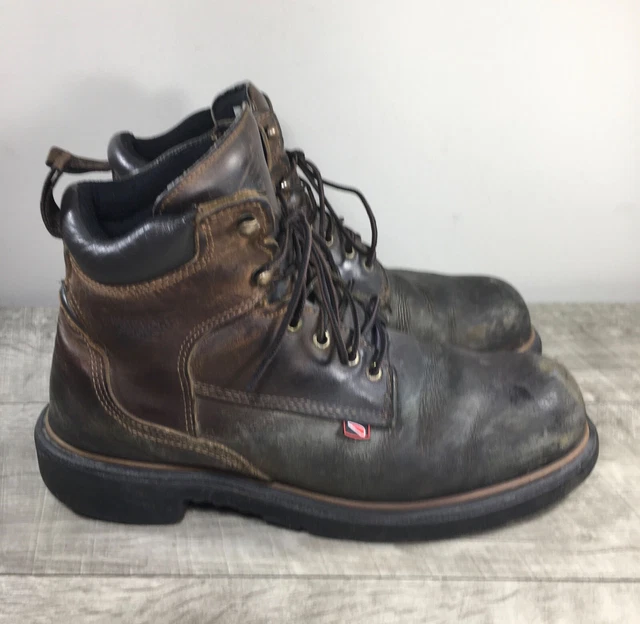 RED WING SHOES 912 DynaForce Leather Work Sport Soft Toe Mens Boots ...