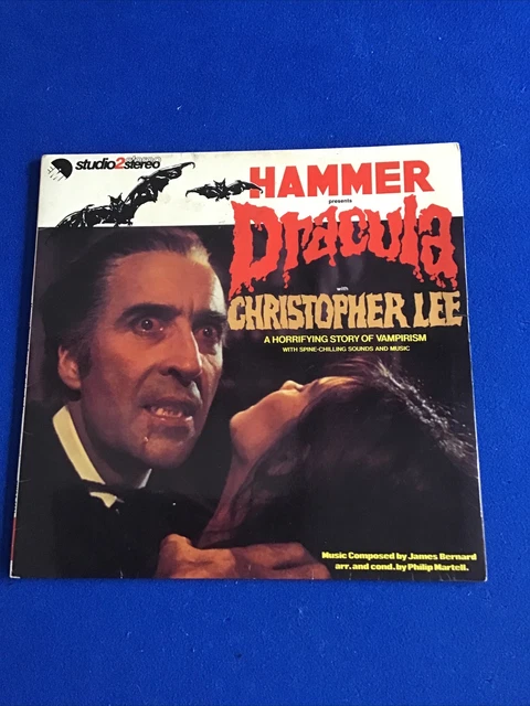 HAMMER HORROR DRACULA Christopher Lee OST Original 70s Soundtrack Vinyl ...