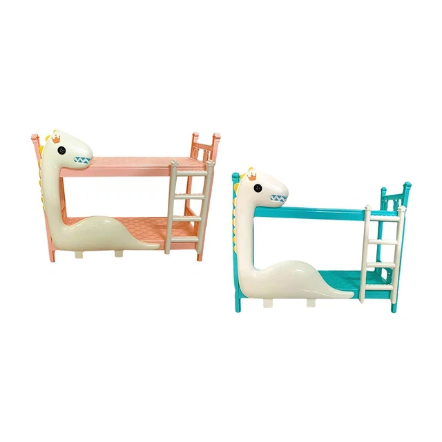 LIT DE MEUBLES de poupée miniature empilable double couche réaliste pour EUR 6,41 - PicClick FR
