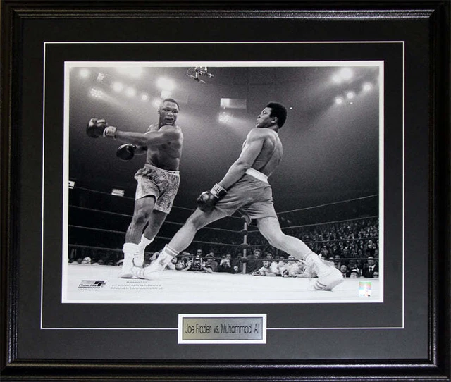 JOE FRAZIER VS. Muhammad Ali Boxing Fight of the Century 1971 MSG 16x20 ...