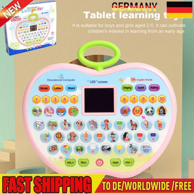 CHILDREN LEARNING TABLETS Alphabet Words Kids Learning Tablet Toy for ...
