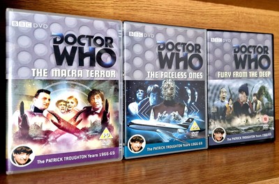 DOCTOR WHO X3 Custom DVD covers for Animated Stories Fury, Faceless ...