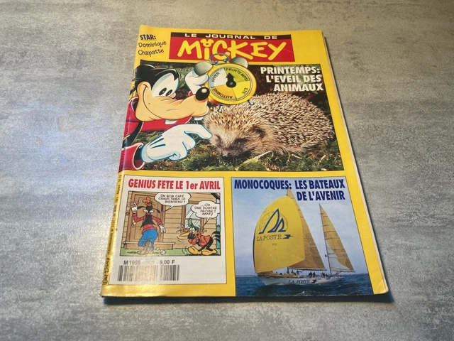 LE JOURNAL DE Mickey N° 2127 Mars 1993 DISNEY REVUE LIVRE MAGAZINE FR ...