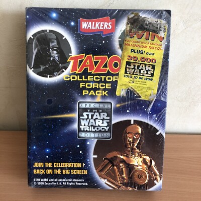 WALKERS TAZO STAR Wars Trilogy Special Edition Collectors Force Pack ...
