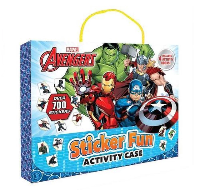 AVENGERS: STICKER FUN Activity Case (Marvel): Sticker Activity Case ...