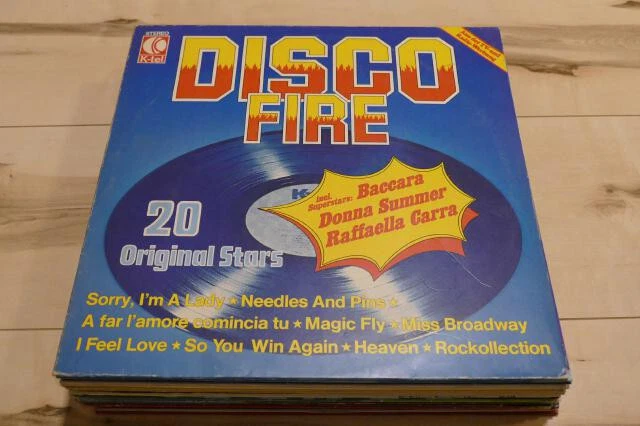 VA SAMPLER - K-tel Disco Fire - Original Hits - Pop Rock 70s - Album ...
