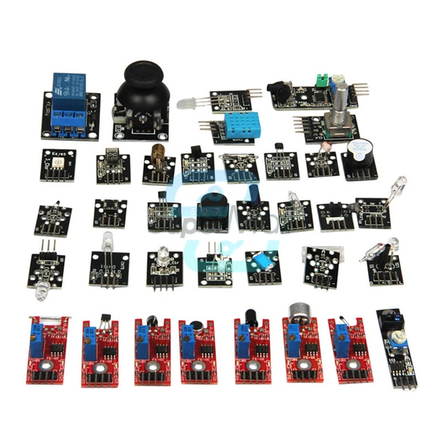 37 ULTIMATE 37 in 1 Sensor Modules Kit for Arduino MCU Education User ...
