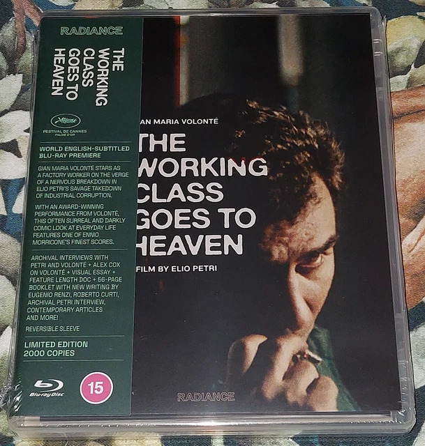 THE WORKING CLASS Goes to Heaven Blu-Ray (2023) Radiance Films New and ...