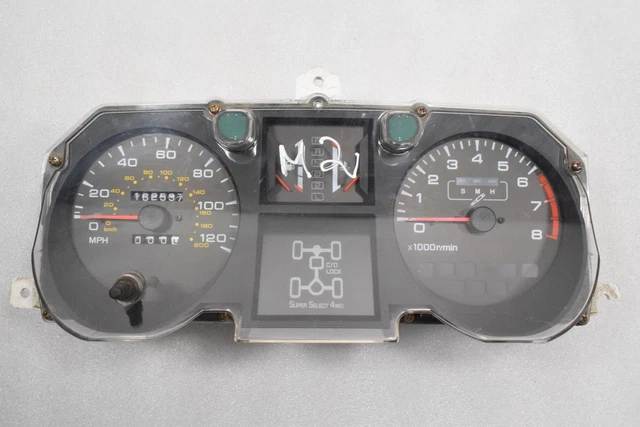 MITSUBISHI PAJERO SHOGUN Mk2 AWD Speedometer Instrument Cluster Mph ...