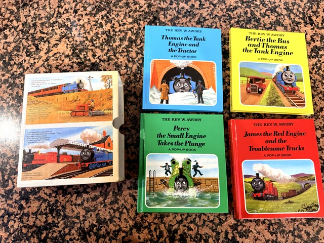 THOMAS THE TANK Engine collection of 4 children's pop-up books £9.73 ...