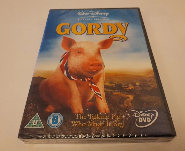 DISNEY GORDY 1994 - Rare UK R2 DVD New Sealed Talking Pig £16.48 ...