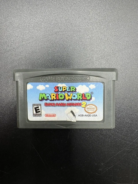 NINTENDO GAME BOY Advance Super Mario World SMA 2 AUTHENTIQUE V.BON gba ...