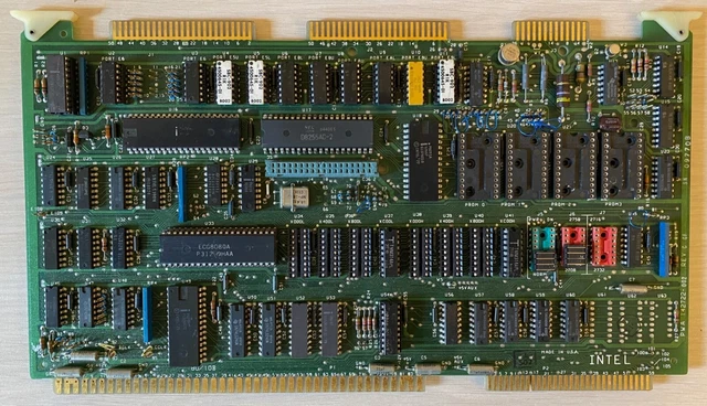 VINTAGE INTEL SBC 80/10B Single Board Computer, PWA 142722-002 Rev C ...