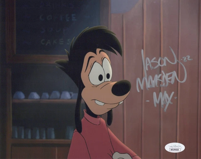 WALT DISNEY GOOFY series 8x10 photo signed by actor Jason Marsden (Max ...